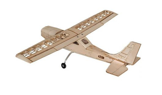 Flugzeug :: RC Motorflugzeug :: Cessna 1000mm Bausatz Holz