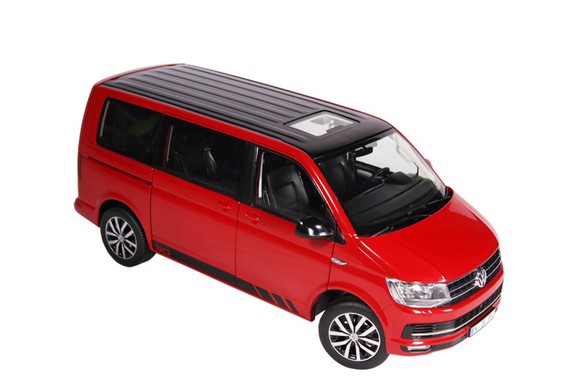 Sammler-Modell :: Auto :: VW T6 Multivan Edition 30 rot 1:18