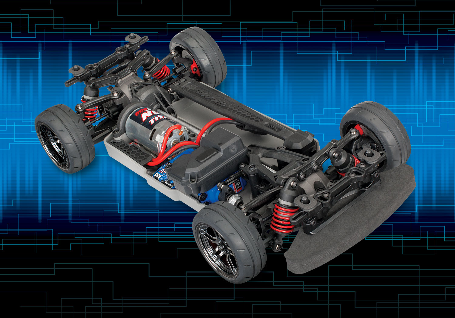 RC Fahrzeug :: RC Auto :: Traxxas 4-Tec 2.0 4WD RTR ohne Karo/Akku/Lader