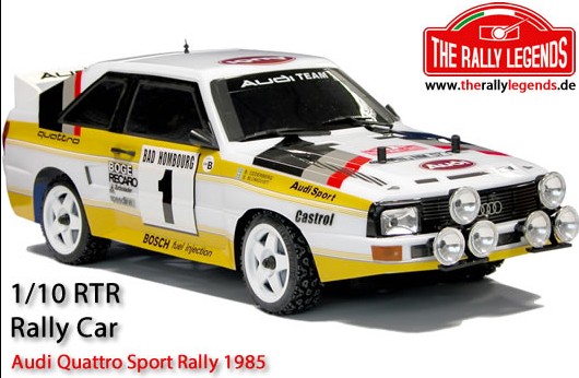 RC Fahrzeug :: RC Auto :: Audi Quattro Sport Rally 4WD 1:10 RTR