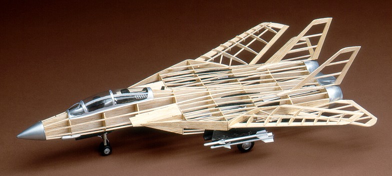 Flugzeug :: Flugzeugmodellbausatz Holz :: F-14 Tomcat