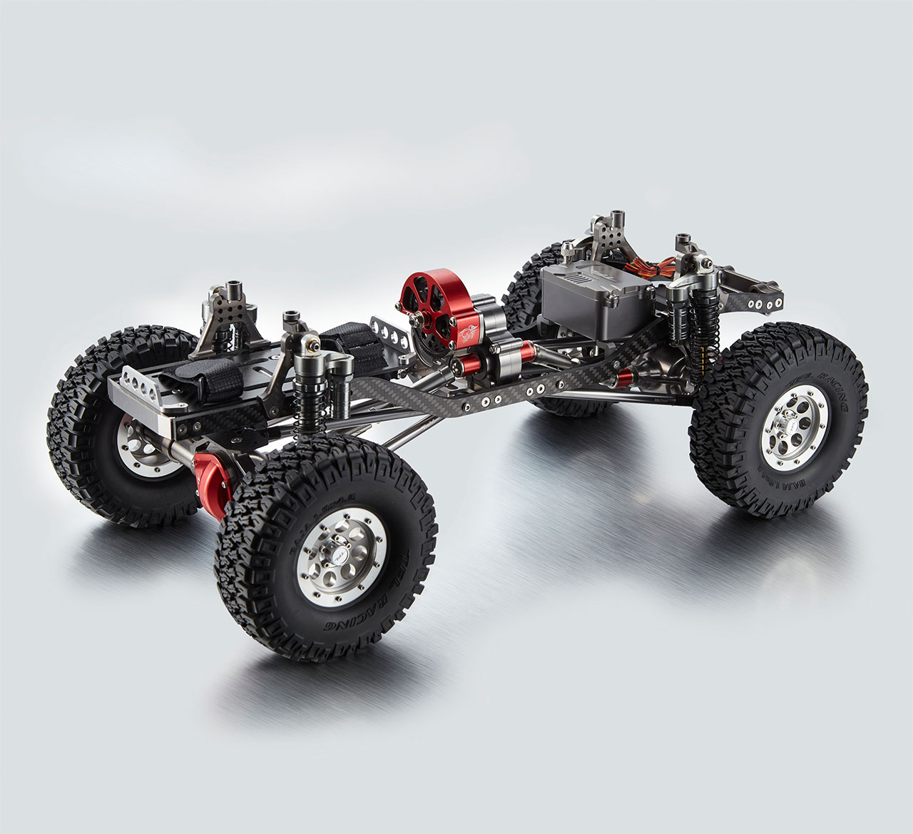 RC Fahrzeug :: RC Auto :: TFL T-10 Pro Crawler Chassis Mittelmot. 313mm