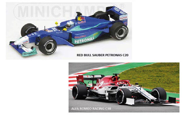 Sammler-Modell :: Formel 1 & Formula Cars :: 2-Car Set RedBull Sauber ...
