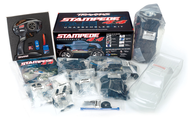 RC Fahrzeug :: RC Auto :: Stampede 4x4 1/10 Bausatz inkl. Elektronik oh ...