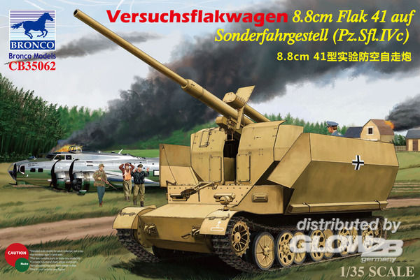 Plastikbausatz :: Militärfahrzeug Bausatz :: Versuchsflakwagen 8.8cm ...
