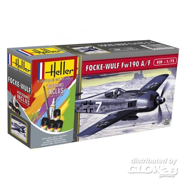 Plastikbausatz Flugzeug Bausatz Starter Kit Fw 190 A5 A8 F8