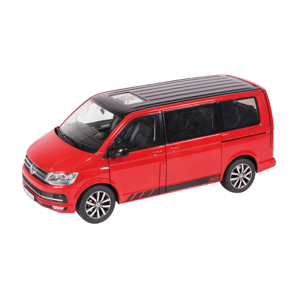 Sammler-Modell :: Auto :: VW T6 rot 1:18