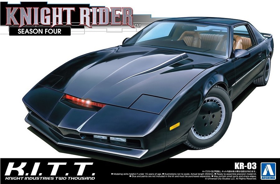 Plastikbausatz :: Auto Bausatz :: Knight Rider 2000 K.I.T.T. season IV 1:24