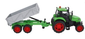 Sammler-Modell :: Traktor / Landmaschinen :: Traktor mit Anhänger grau ...