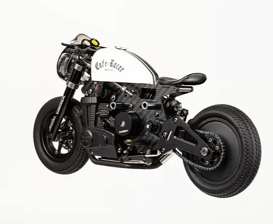 RC Fahrzeug :: X-Rider 1:8 motorcycle Cafe Racer ARR BL