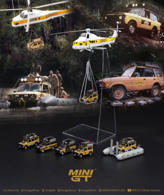 Sammler-Modell :: Auto :: Land Rover Defender 90 Camel Trophy 1985 Team ...