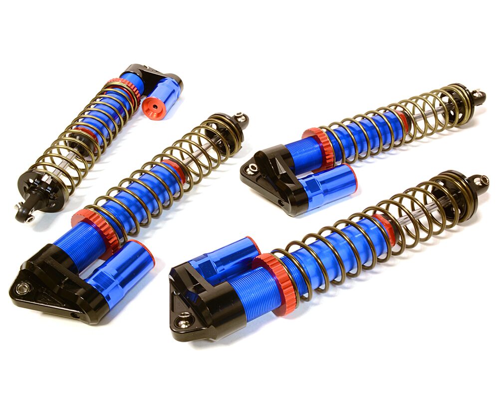 RC Fahrzeug :: Alu Piggyback Shock Set (4) für Traxxas X-MAXX