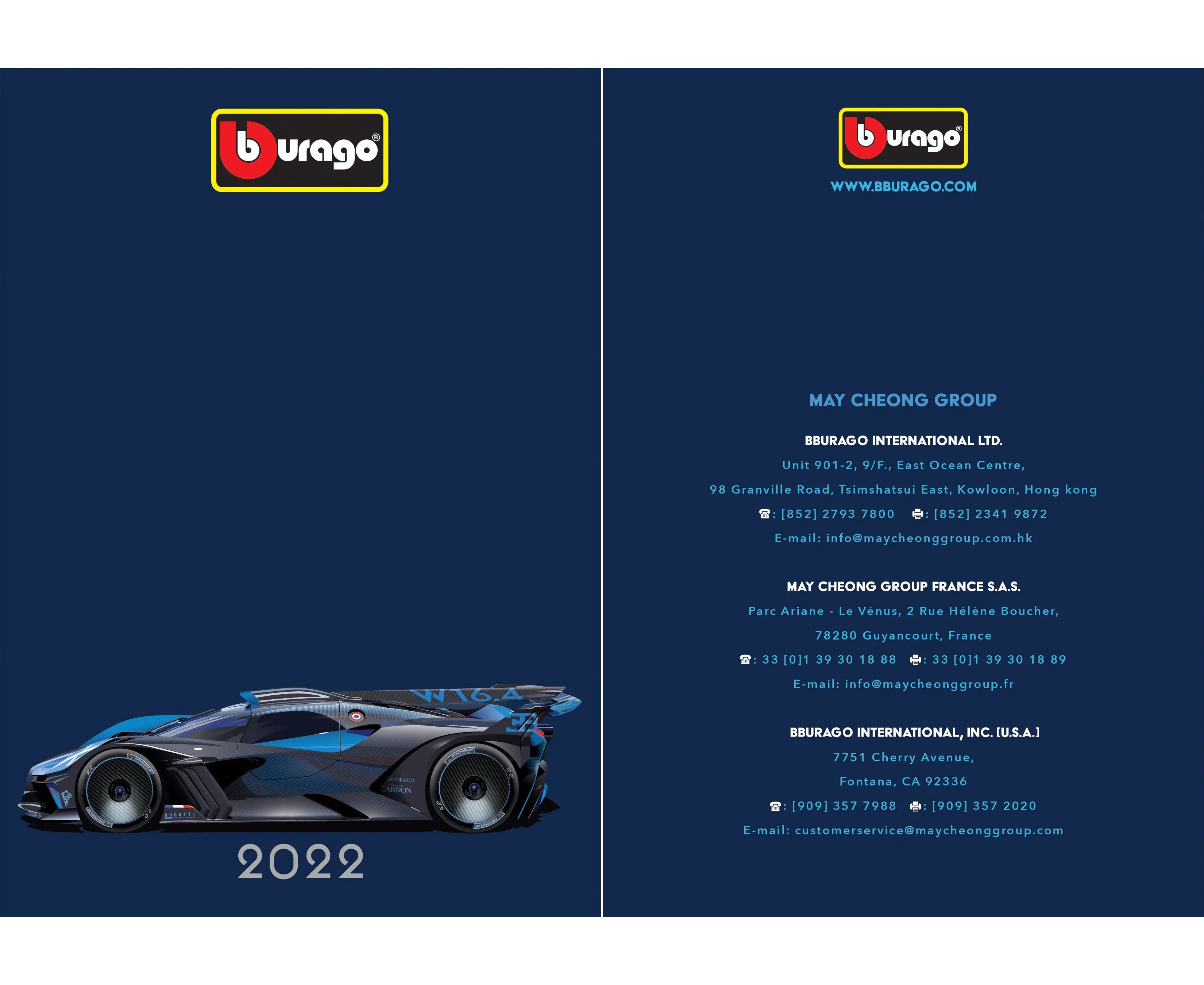 Sammler-Modell :: Katalog Burago 2022