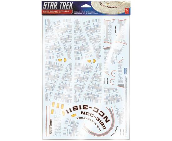 Plastikbausatz :: Figuren Bausatz :: Star Trek U.S.S. Reliant Aztec Decals
