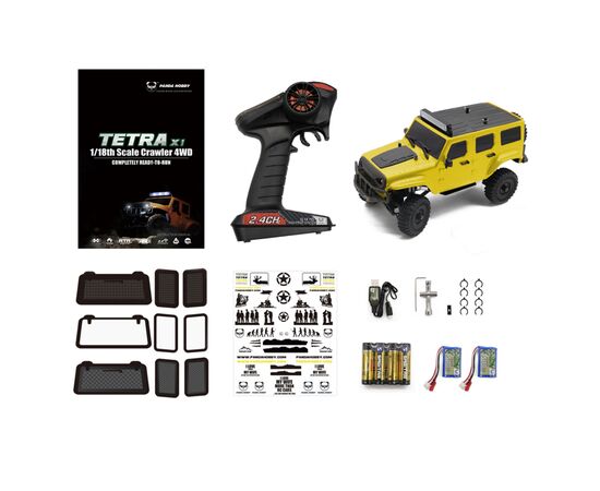 RC Fahrzeug :: RC Auto :: Panda Hobby 1:18 Tetra X1 RTR Mini Crawler ...