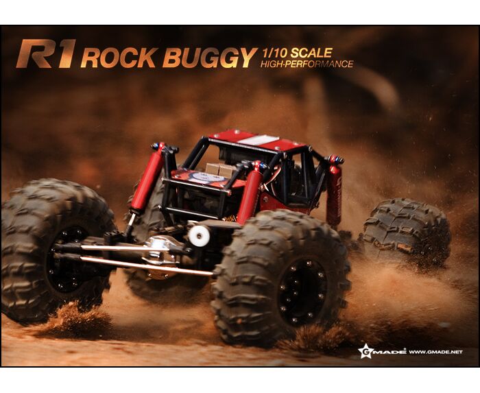 RC Fahrzeug :: Gmade Crawler R1 Rock Buggy ARTR rot GM51001
