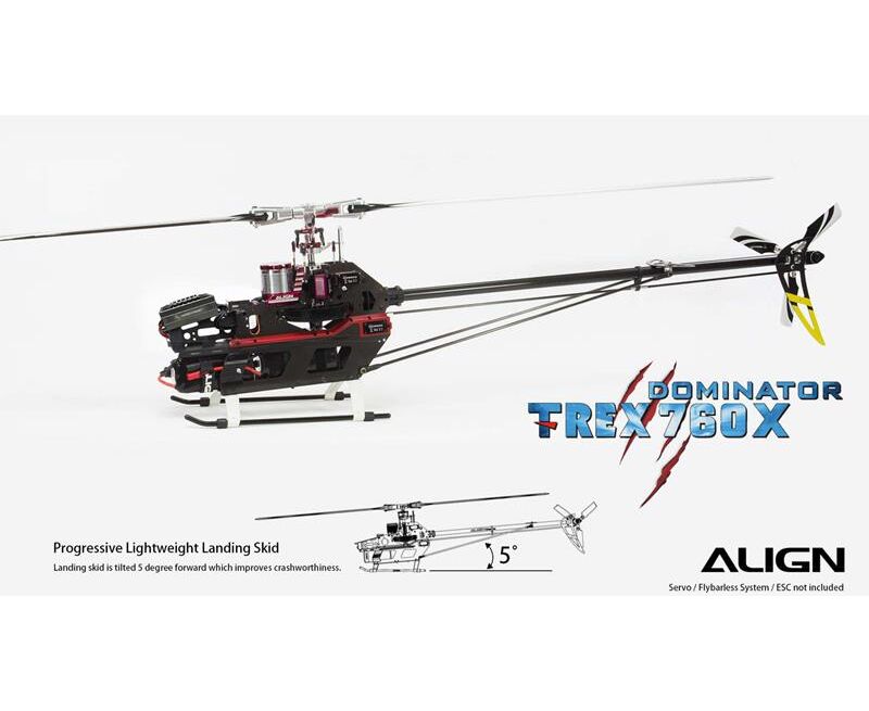 RC Heli / Multicopter :: RC Hubschrauber Single Rotor :: T-REX 760X KIT ...
