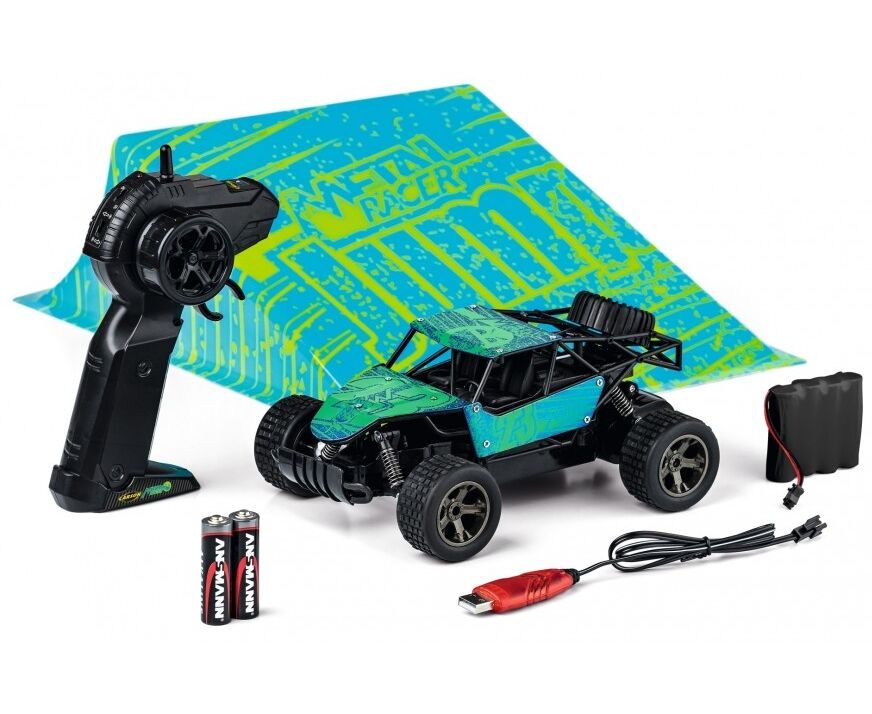 RC Fahrzeug :: RC Auto :: 1:18 Metal Racer mit Rampe 2.4G 100% RTR